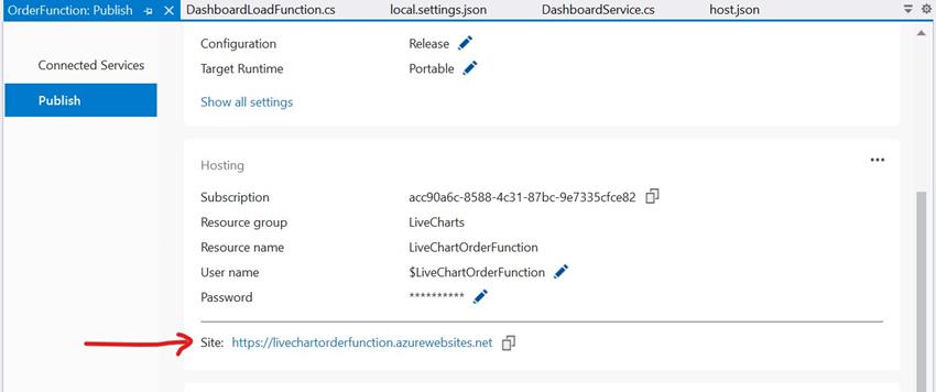 Live Charts Using Azure Cosmos Db Azure Functions Signalr And Wpf Part Three